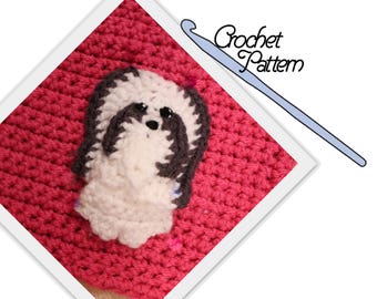 PATTERN: Toy Poodle Patch // Patchwork Puppy Project // - Etsy
