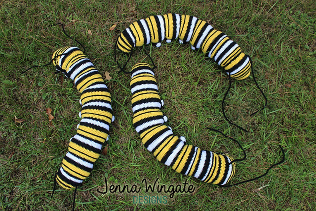 PATTERN: Monarch Butterfly Caterpillar Crochet Pattern // 2020 Version ...