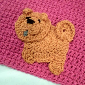 PATTERN: Chow Chow Patch // Patchwork Puppy Project // Applique // Dog ...