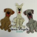 PATTERN: Great Dane Patch // Patchwork Puppy Project // - Etsy Canada