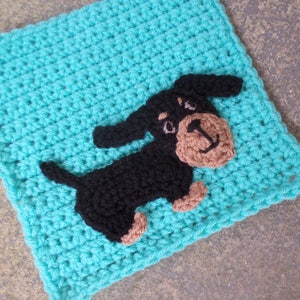 PATTERN: Dachshund Patch // Patchwork Puppy Project // Applique ...