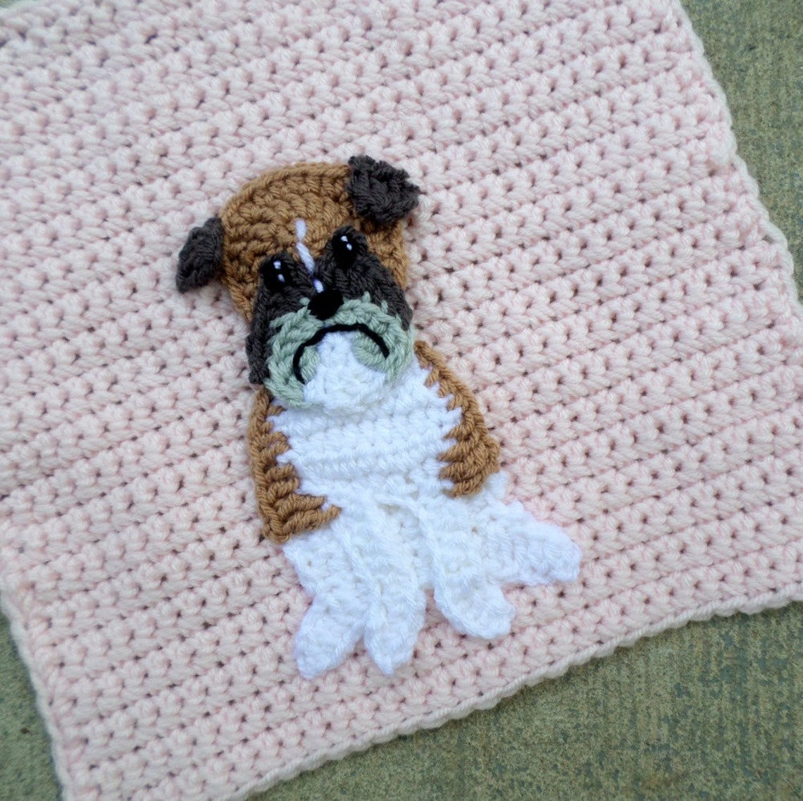 PATTERN: Boxer Patch // Patchwork Puppy Project // Applique // Dog ...