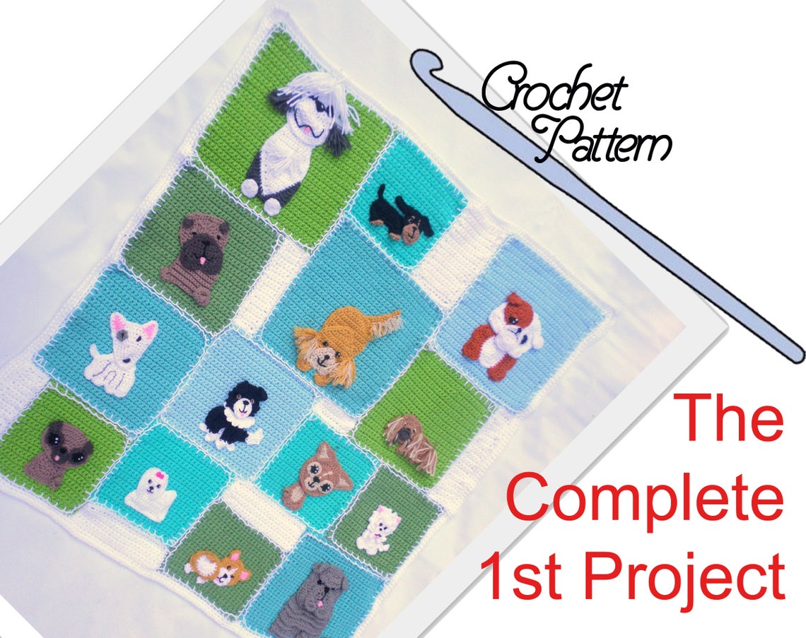 PATTERN COLLECTION: the Complete Patchwork Puppy Project - Etsy Canada