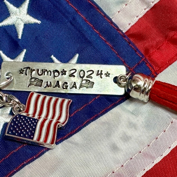 Trump Flag Keychain - Etsy