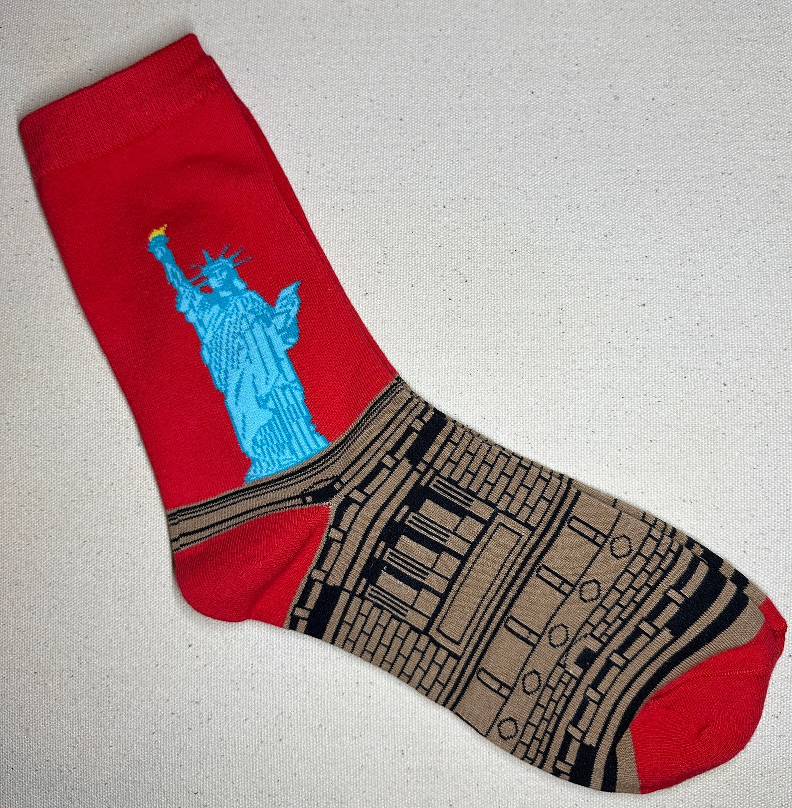 Adult Statue of Liberty SOCKS Lady Liberty Socks Patriot Socks American Patriot MAGA Patriotic ...