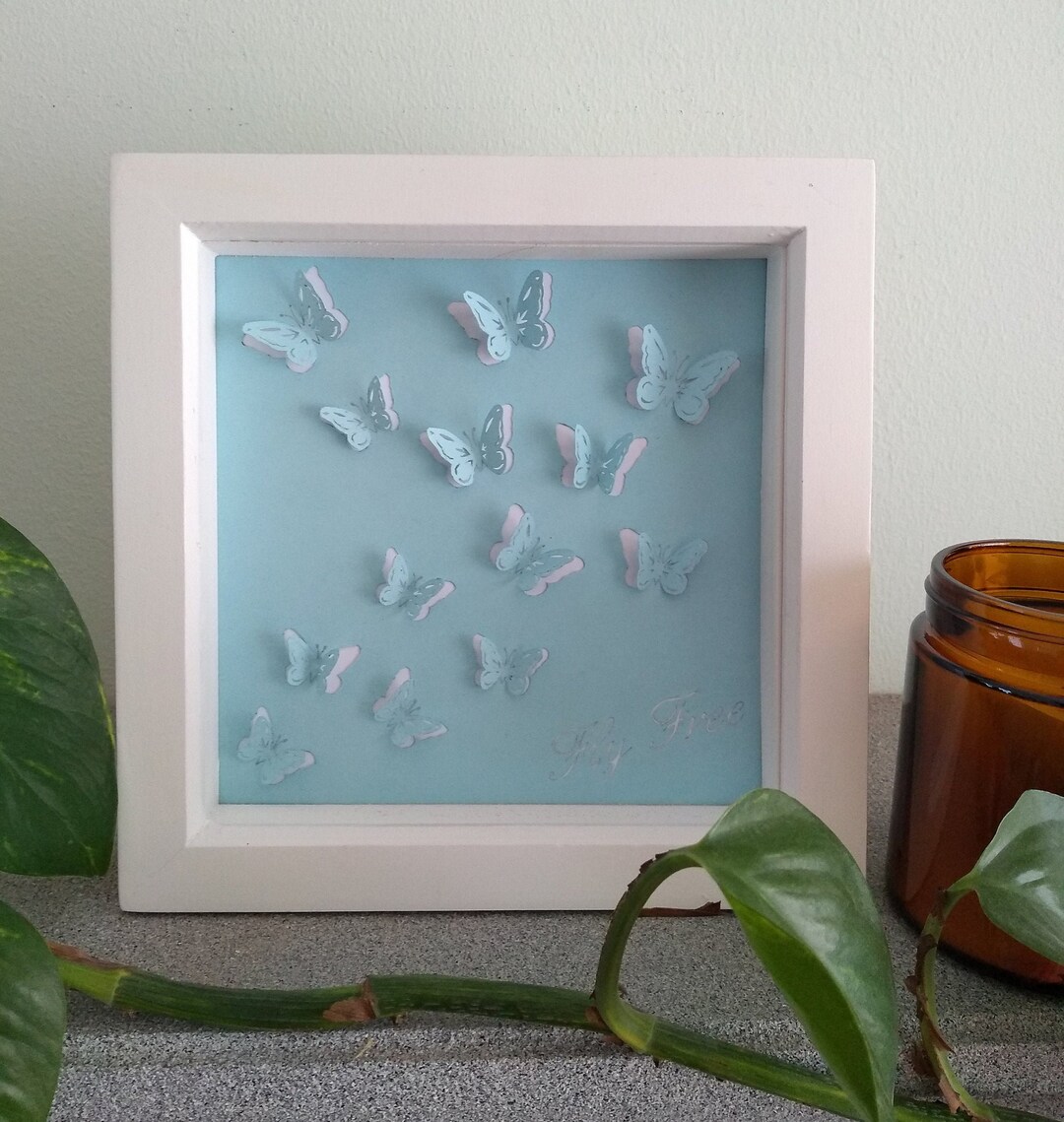 Butterfly Paper Cutting Art Design - Etsy