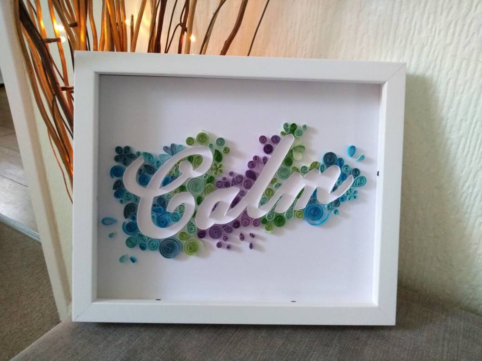 Custom Word Quilling (4 Letter Word Quilling You Pick the Word) - Etsy