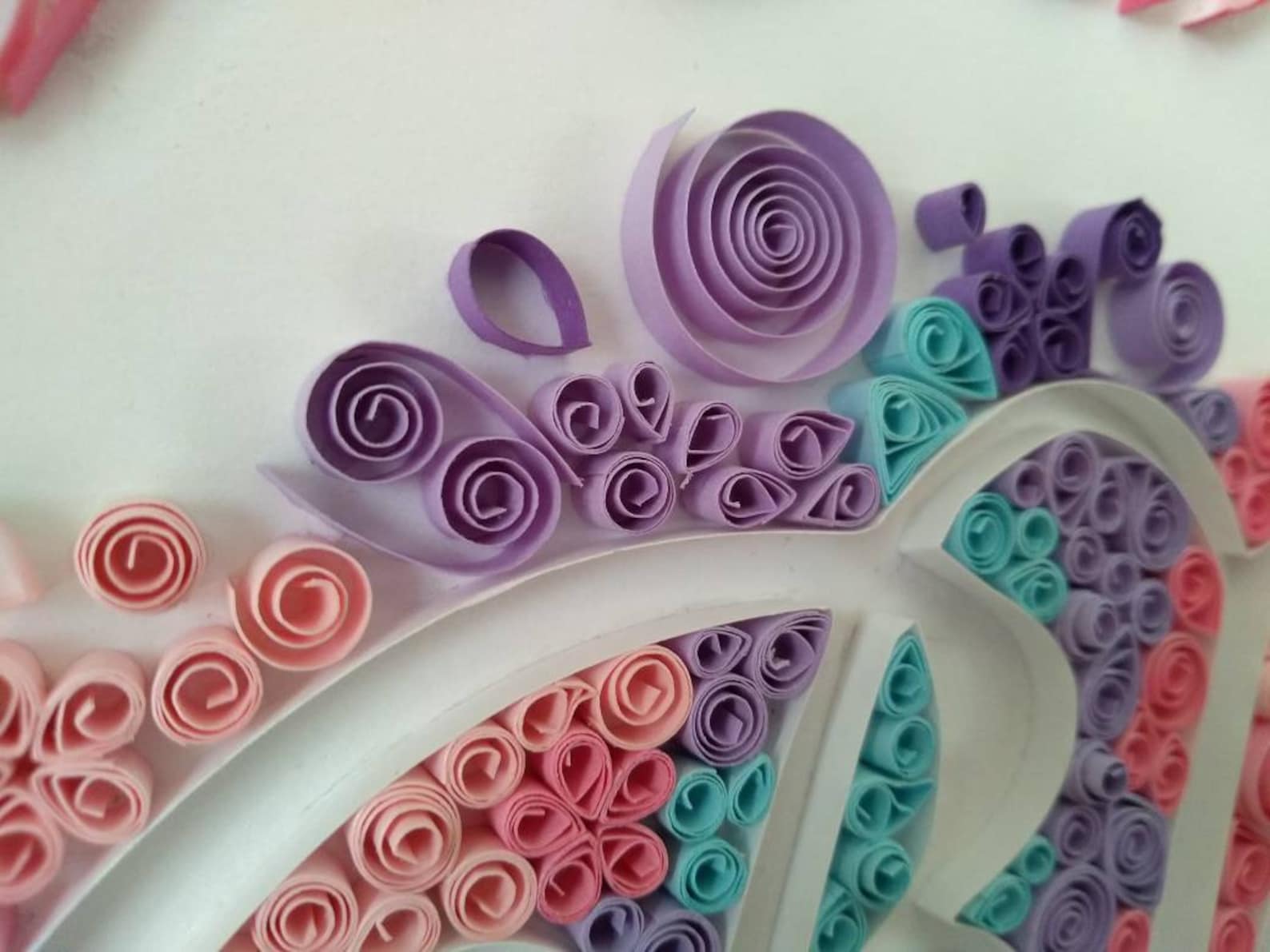 Paper Quilling Name Design - Etsy