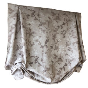 Roman Shade for Windows, Custom London Shade Montrose, Tulip Roman ...