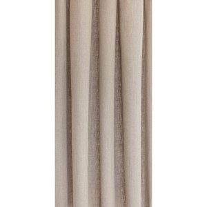 Custom Made Linen S-fold Style Drapery, Ripple Fold Curtains Tuscany ...