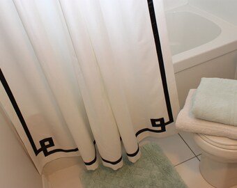 Greek Key Curtain | Etsy