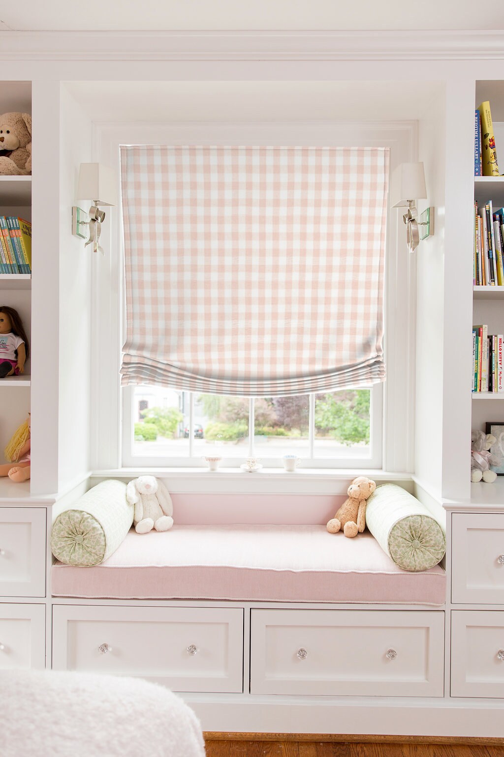 Swedish Linen Check, Scalamandré Fabric, Roman Shades for Windows ...