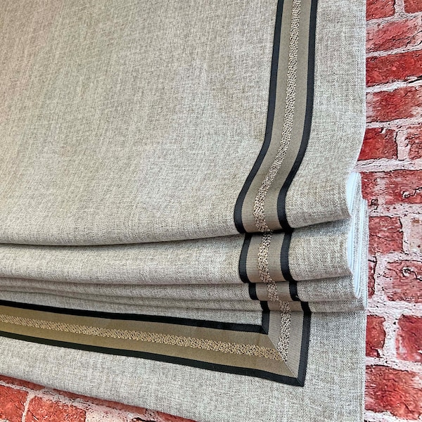 Fabric Roman Shade - Etsy