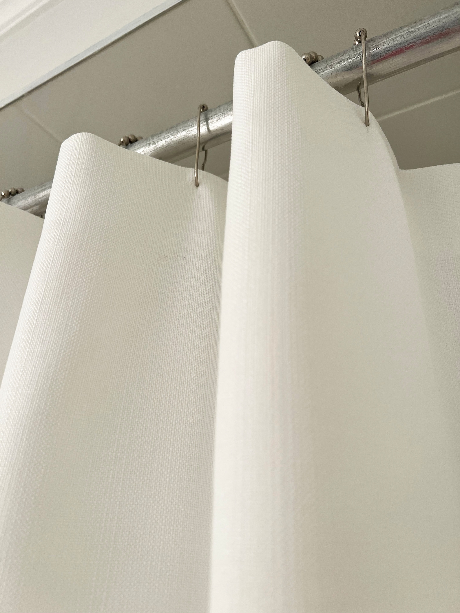 Greek Key Shower Curtain: Custom Handmade Polyester Fabric - Etsy