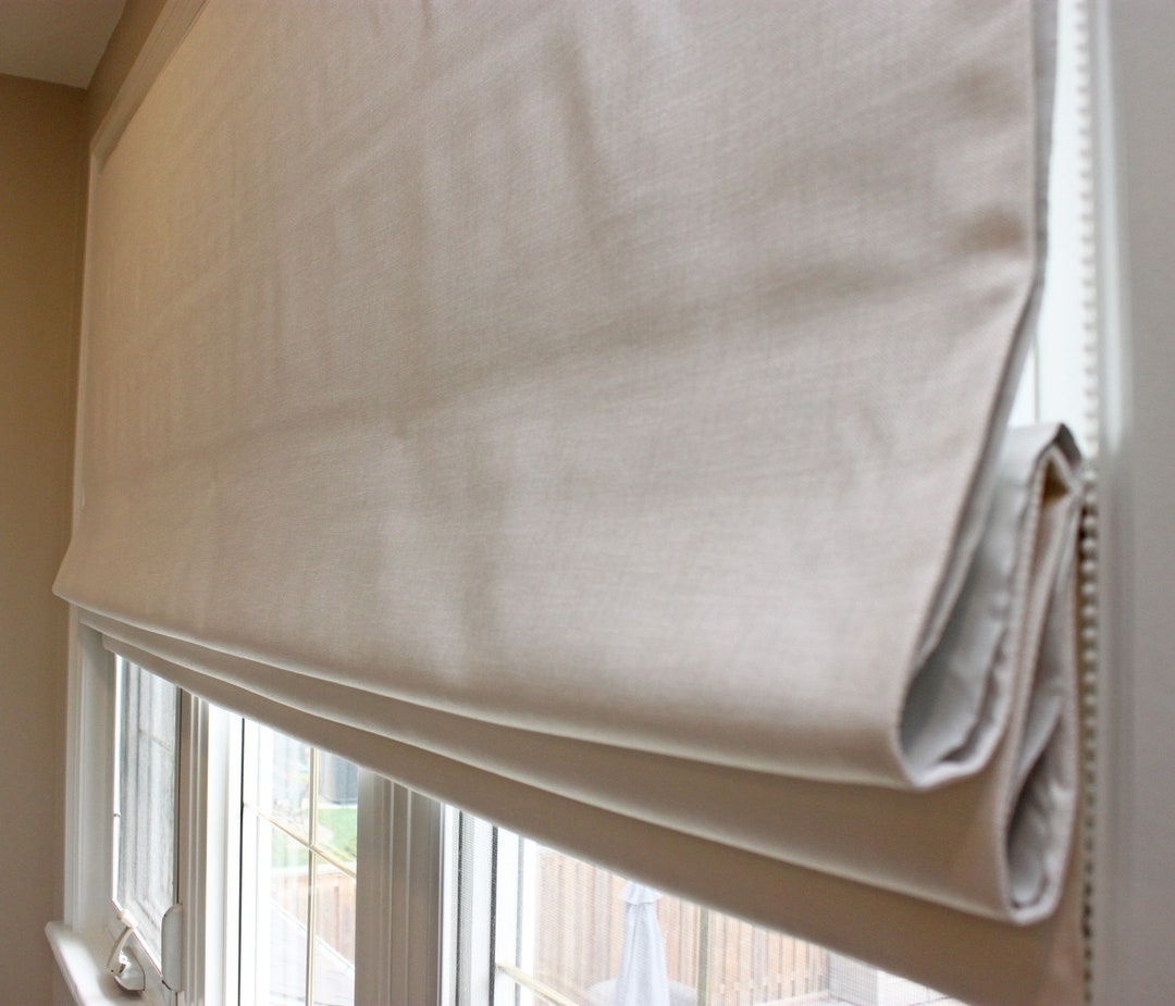 Roman Shades, Roman Shades for Windows, Roman Shade With Chain ...