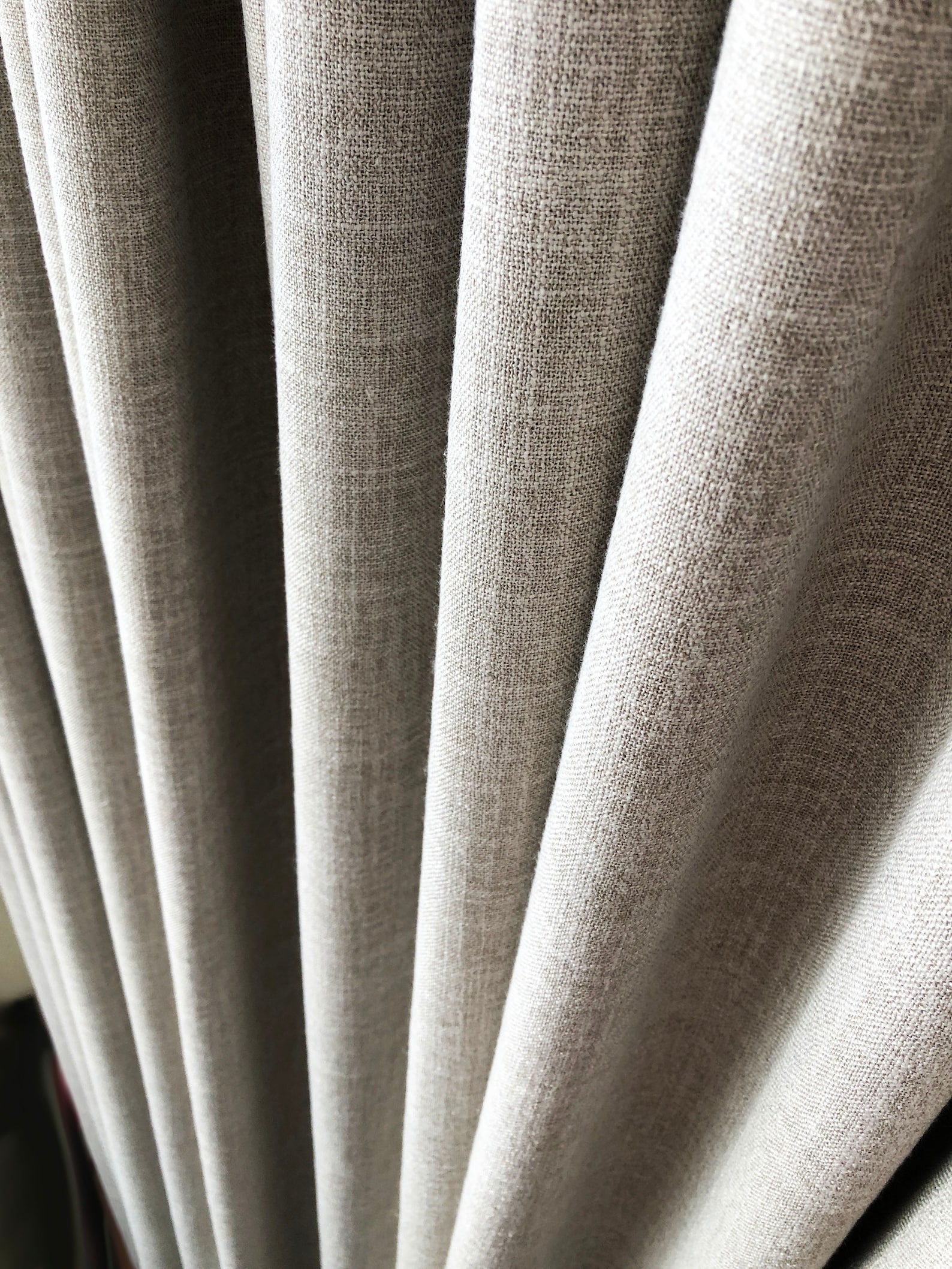 Custom Made Ripple Fold Style Drapery Linen Drapery Toronto - Etsy