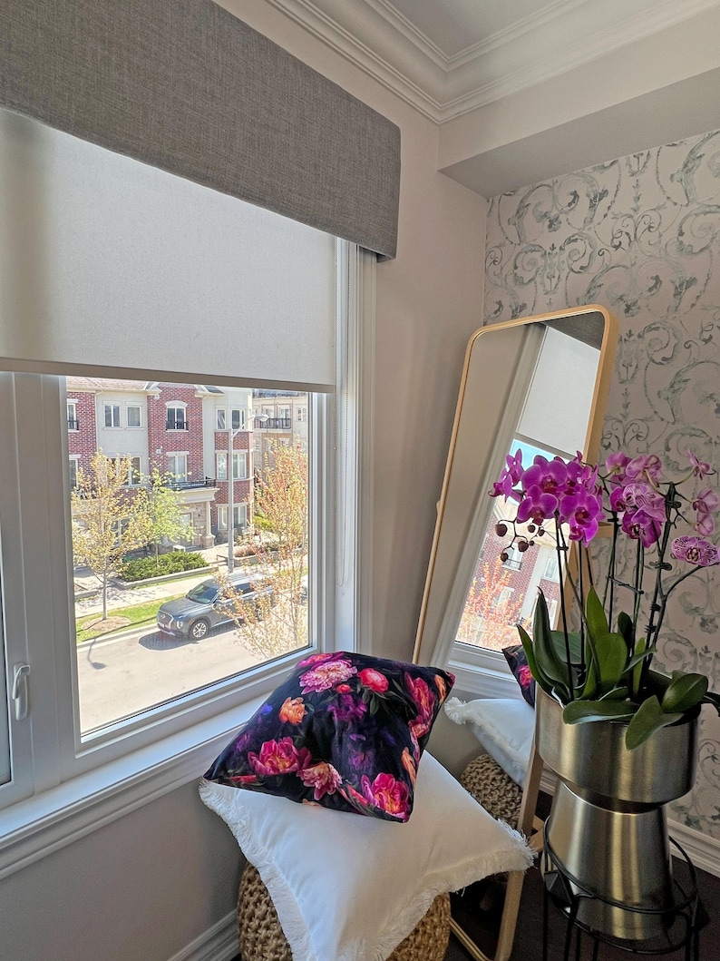 Custom Box Valance, Custom Pelmet "toronto", Upholstered Valance With ...