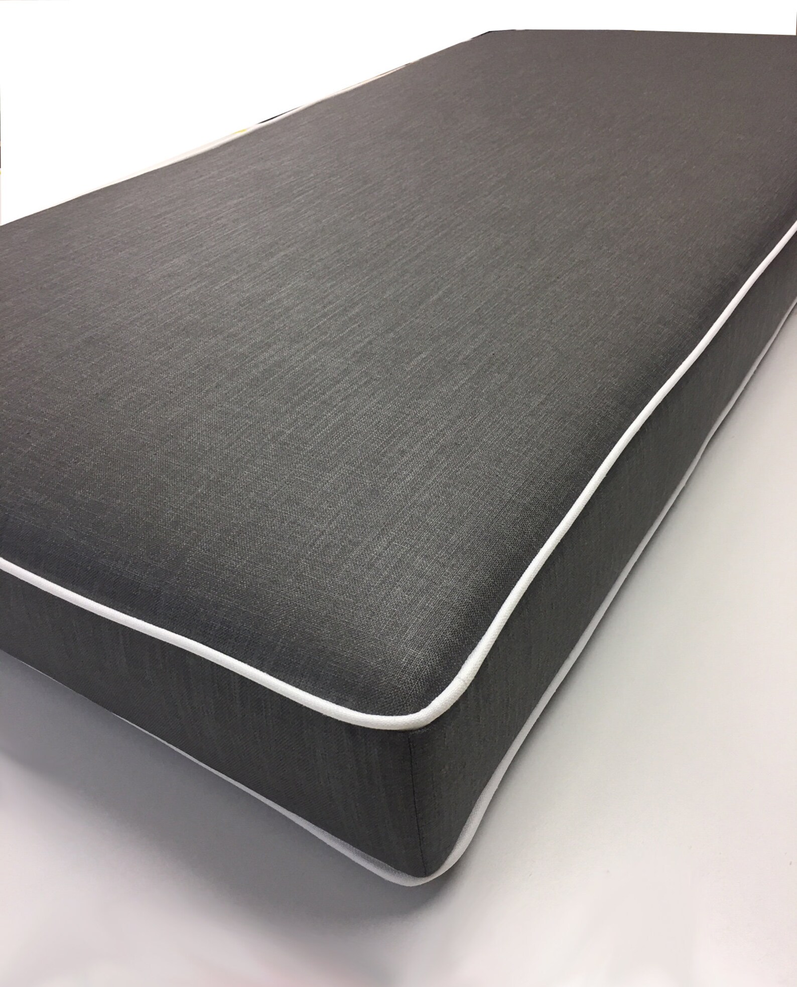 Custom Tufted Back Cushion: Bench Seat Cushions With Foam - Etsy