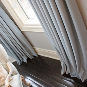 Custom Made Velvet S-fold Style Drapery, Ripple Fold Curtains Zella ...