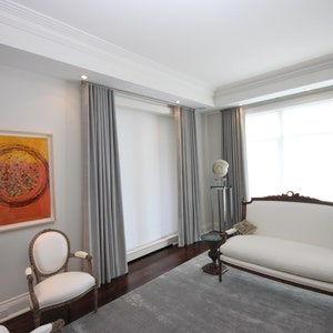 Custom Made Drapery, Ripple Fold Style, S-fold Drapery in Different ...