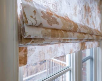 Custom Order: Relaxed Roman Shades With Chain Mechanism - Etsy