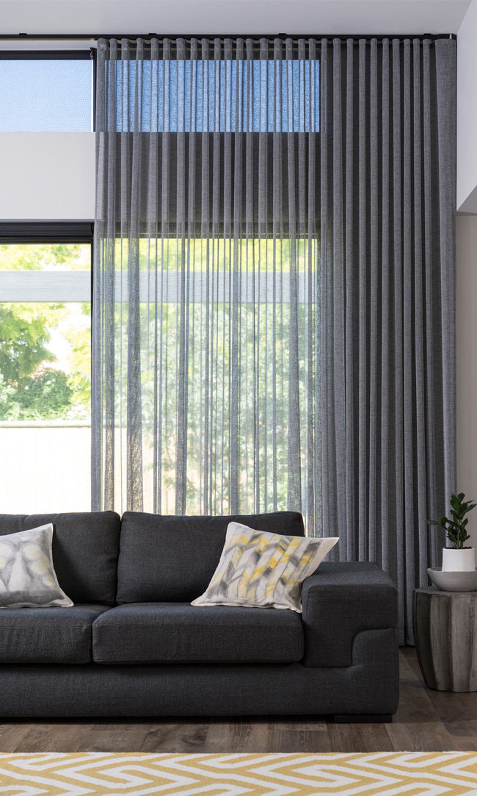 S-fold Custom Sheers, Ripple Fold Style Sheer "berlin", Faux Sheer ...