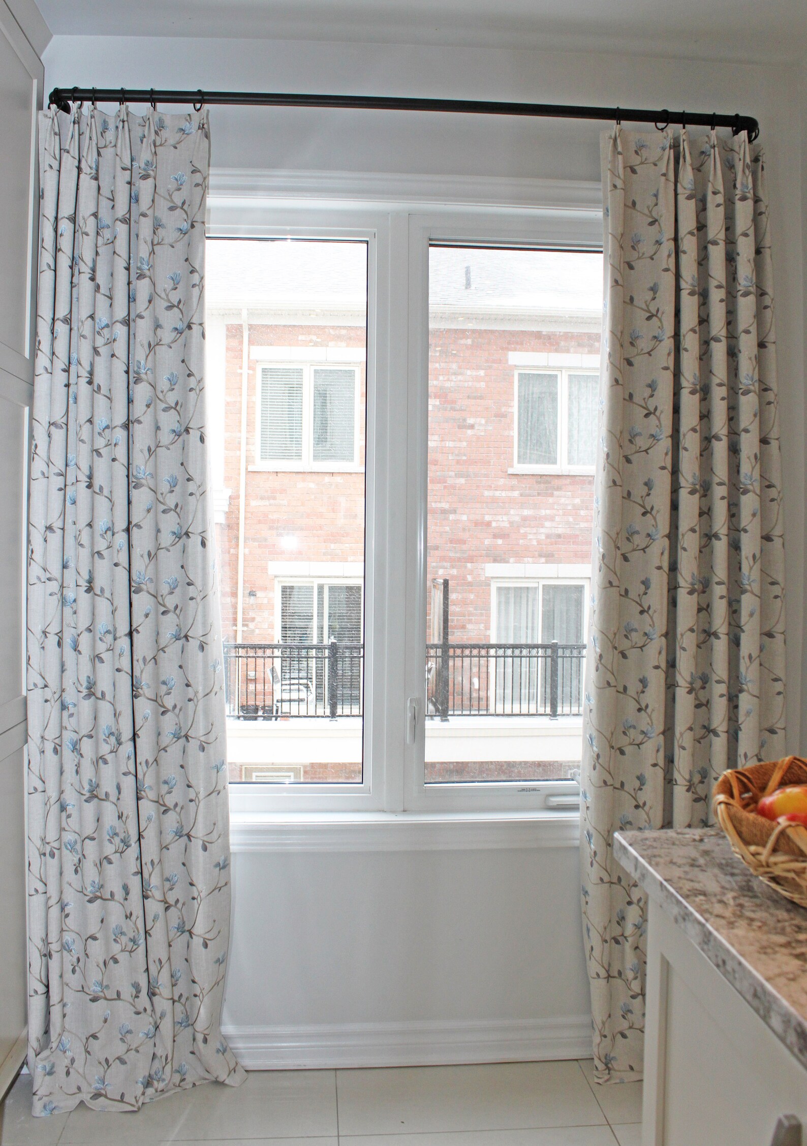 Custom Linen Drapery, Custom Curtains Beatrix, French Pleat, Curtains ...