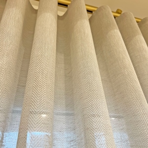 Custom Ripple Fold Style Sheer, Eco-friendly Fabric 'rainfall ...