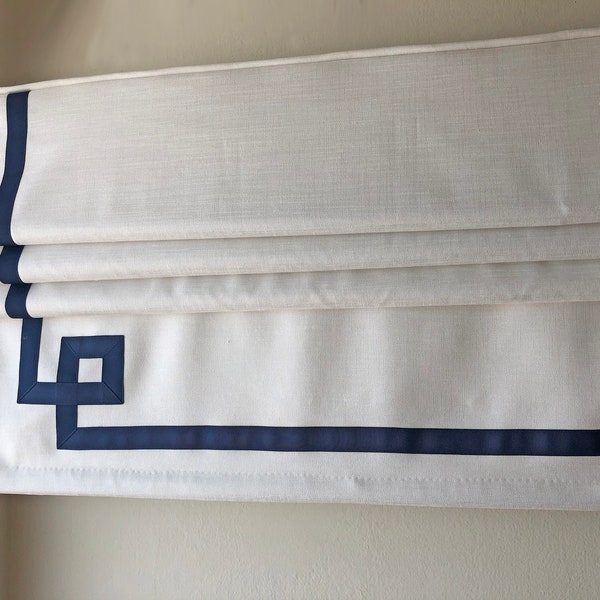 Faux Roman Shade Greek Key - Etsy