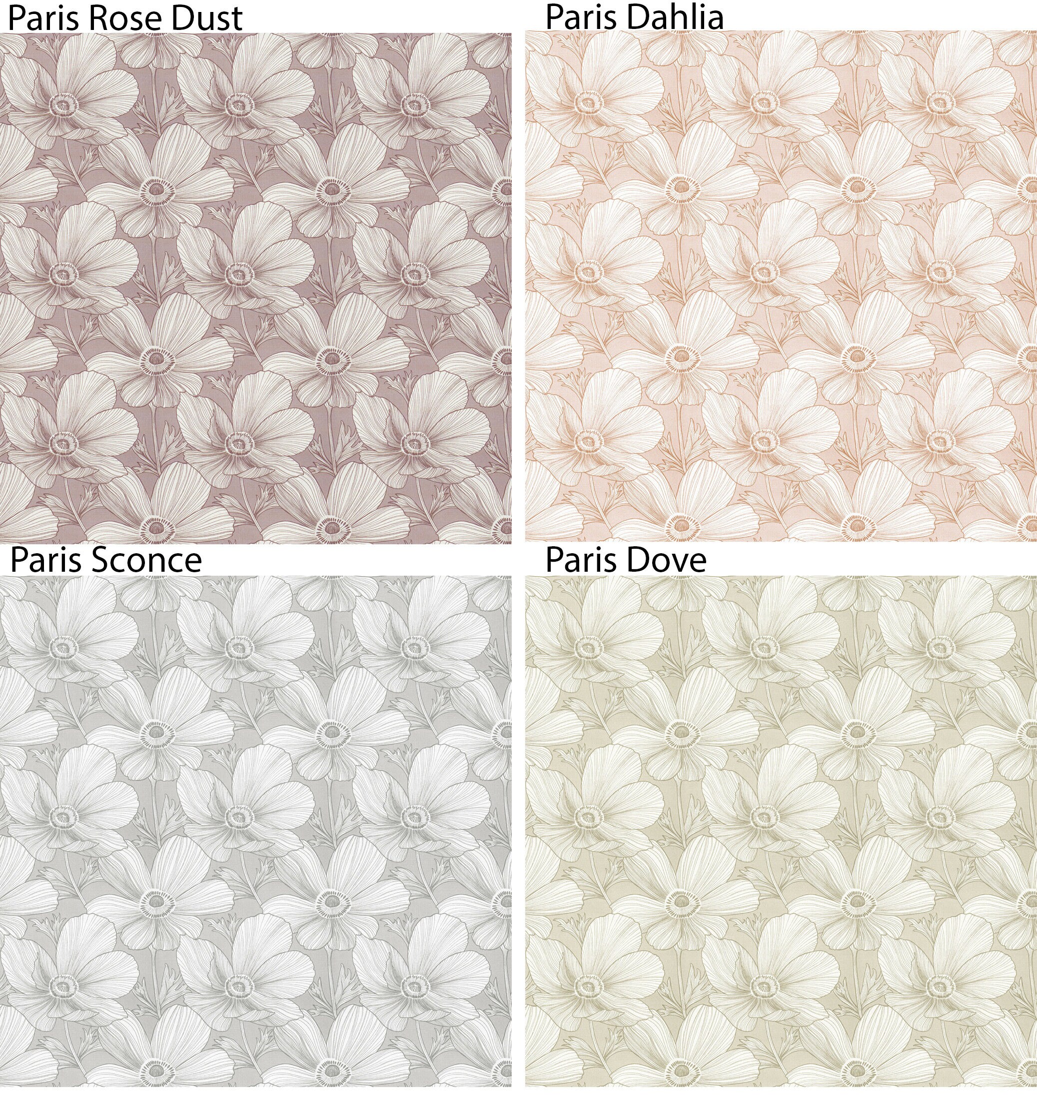 Pelmet for Windows, Custom Pelmet Paris, Box Valance, Upholstered ...