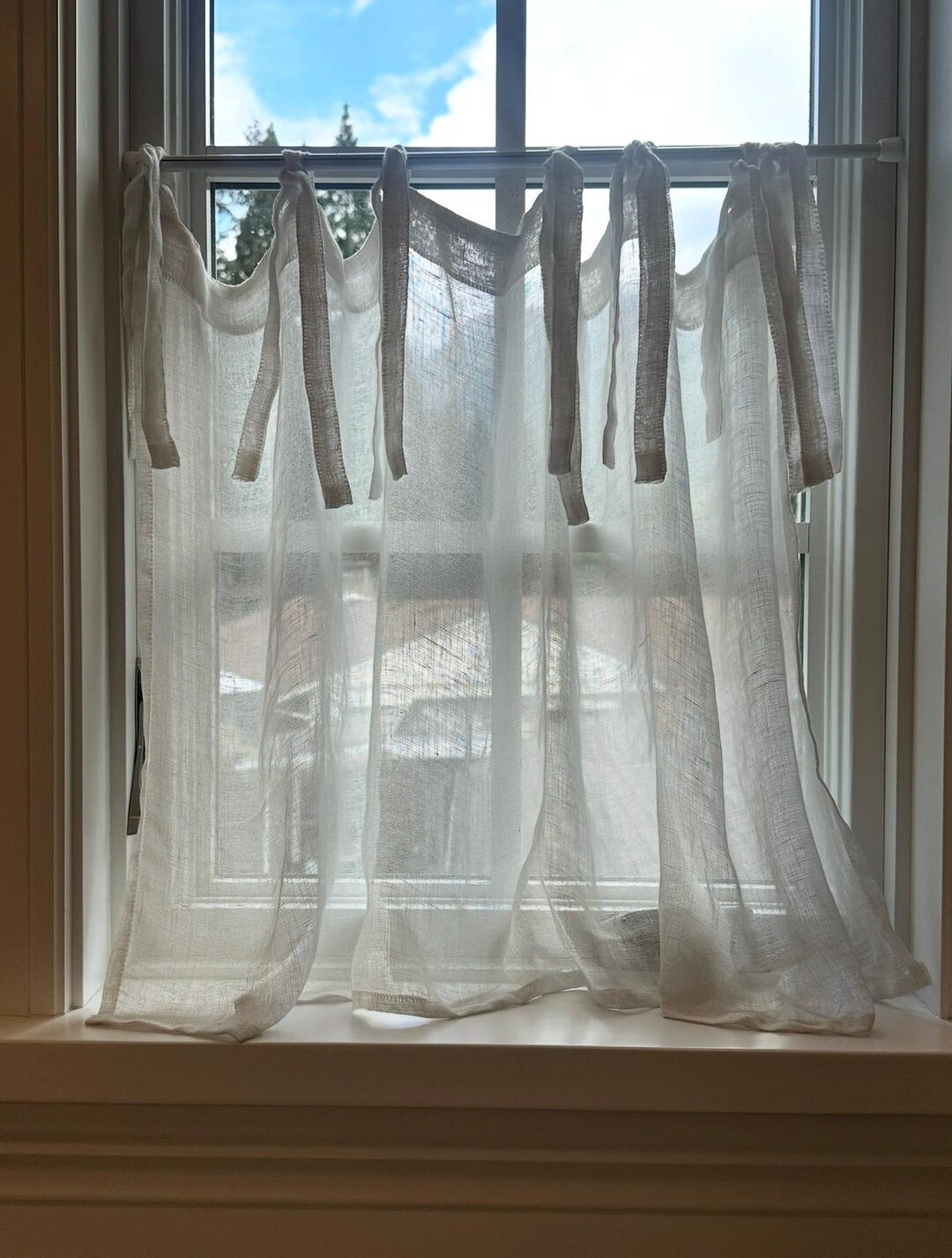 Custom Cafe Curtains, Sheer Curtain Shannon, Curtain for Windows and ...