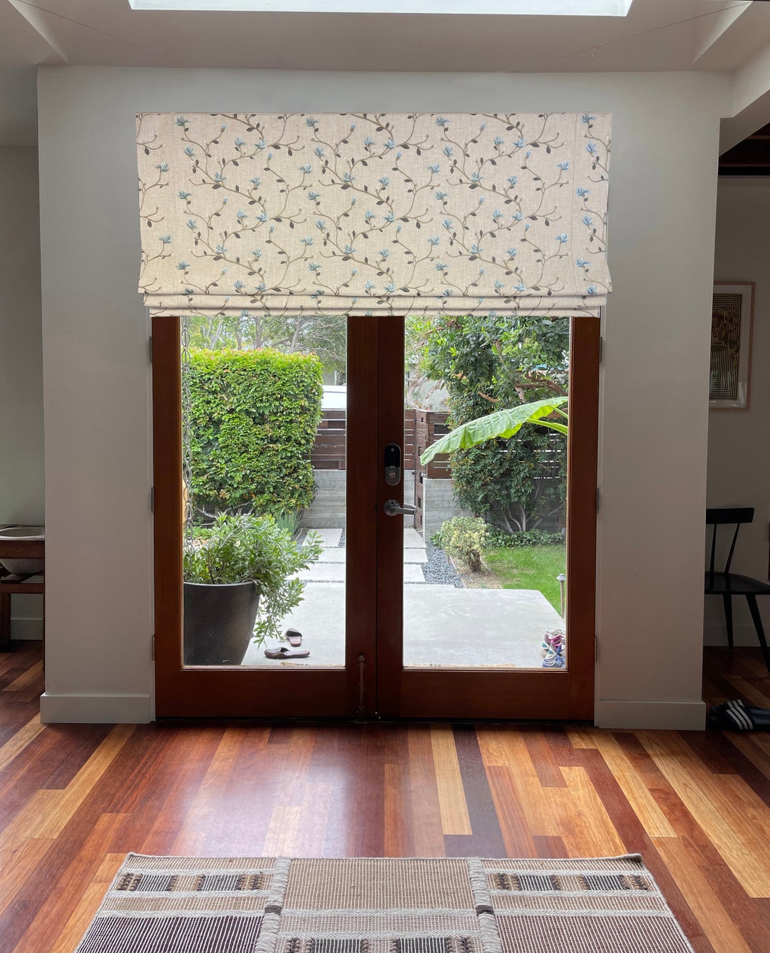 Custom Roman Shade, Relaxed Roman Shade Beatrix, Shade With Chain ...