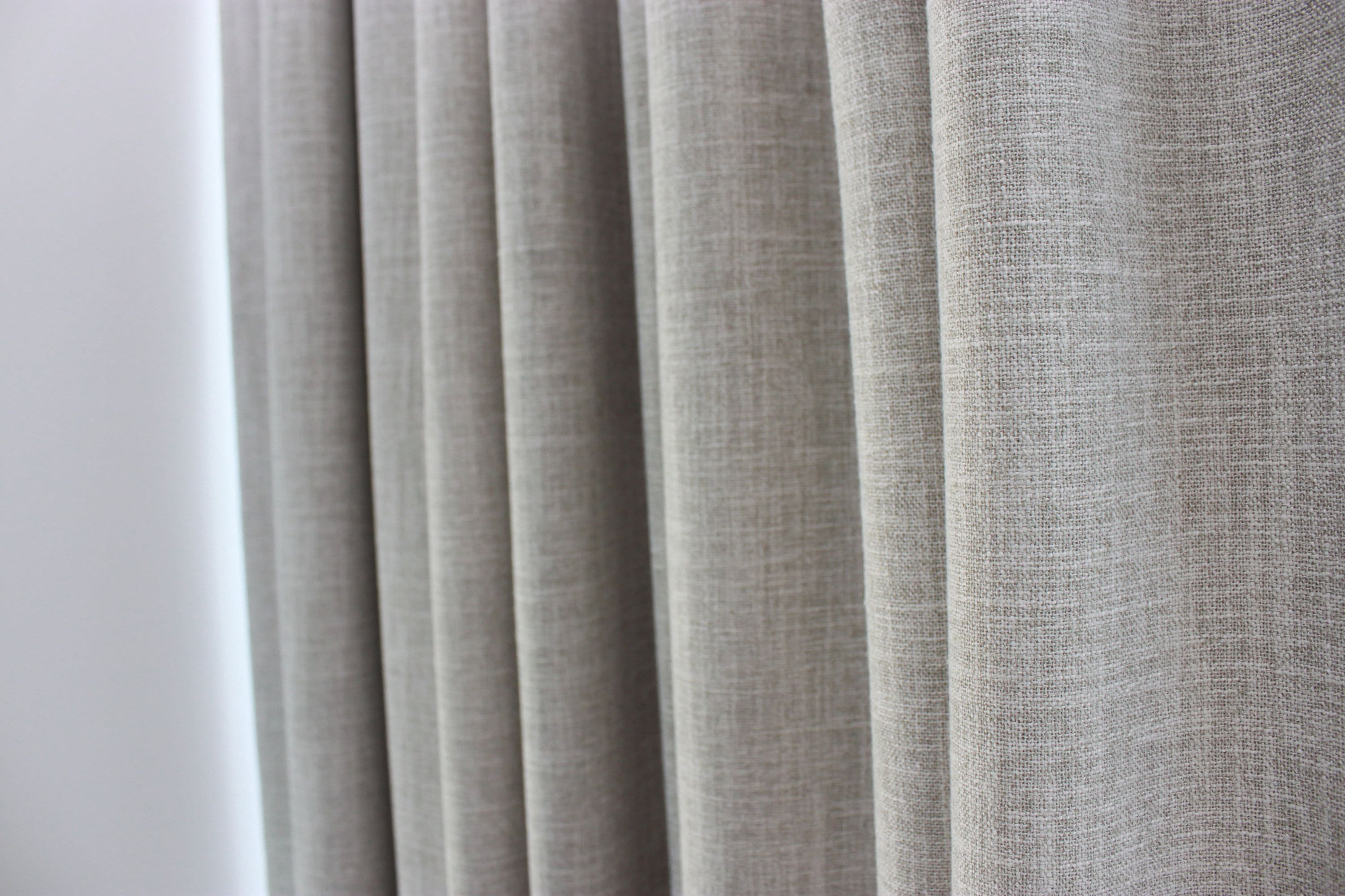 Custom Made Ripple Fold Style Drapery Linen Drapery Toronto | Etsy Canada