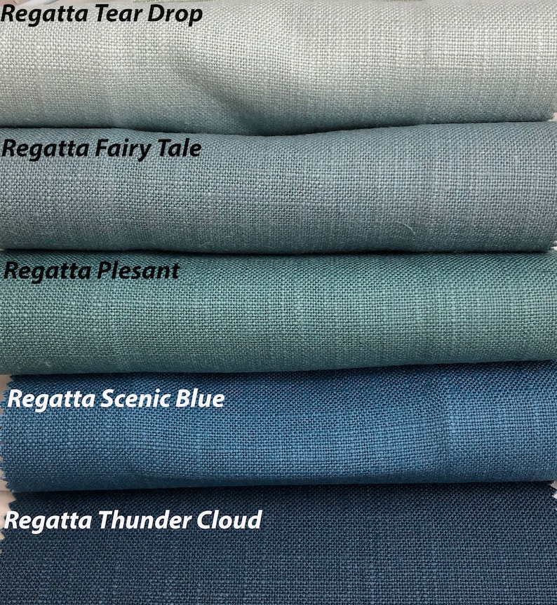 Relaxed Roman Shade Linen Roman Shade With 1 Inset - Etsy