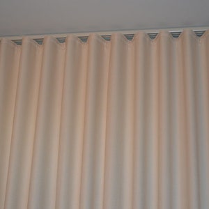 Custom Made Drapery, Ripple Fold Style, S-fold Drapery in Different ...