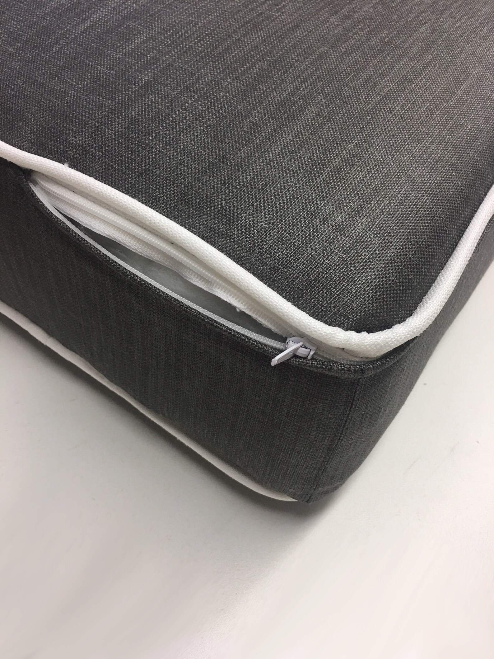 Custom Tufted Back Cushion: Bench Seat Cushions With Foam - Etsy