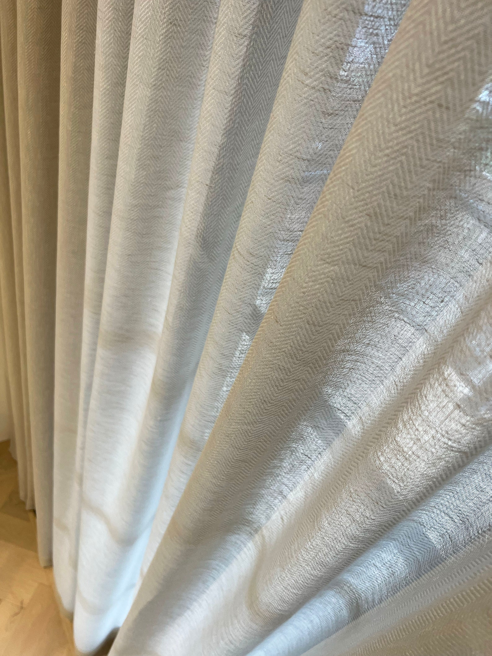 Custom Ripple Fold Style Sheer, Eco-friendly Fabric 'rainfall ...