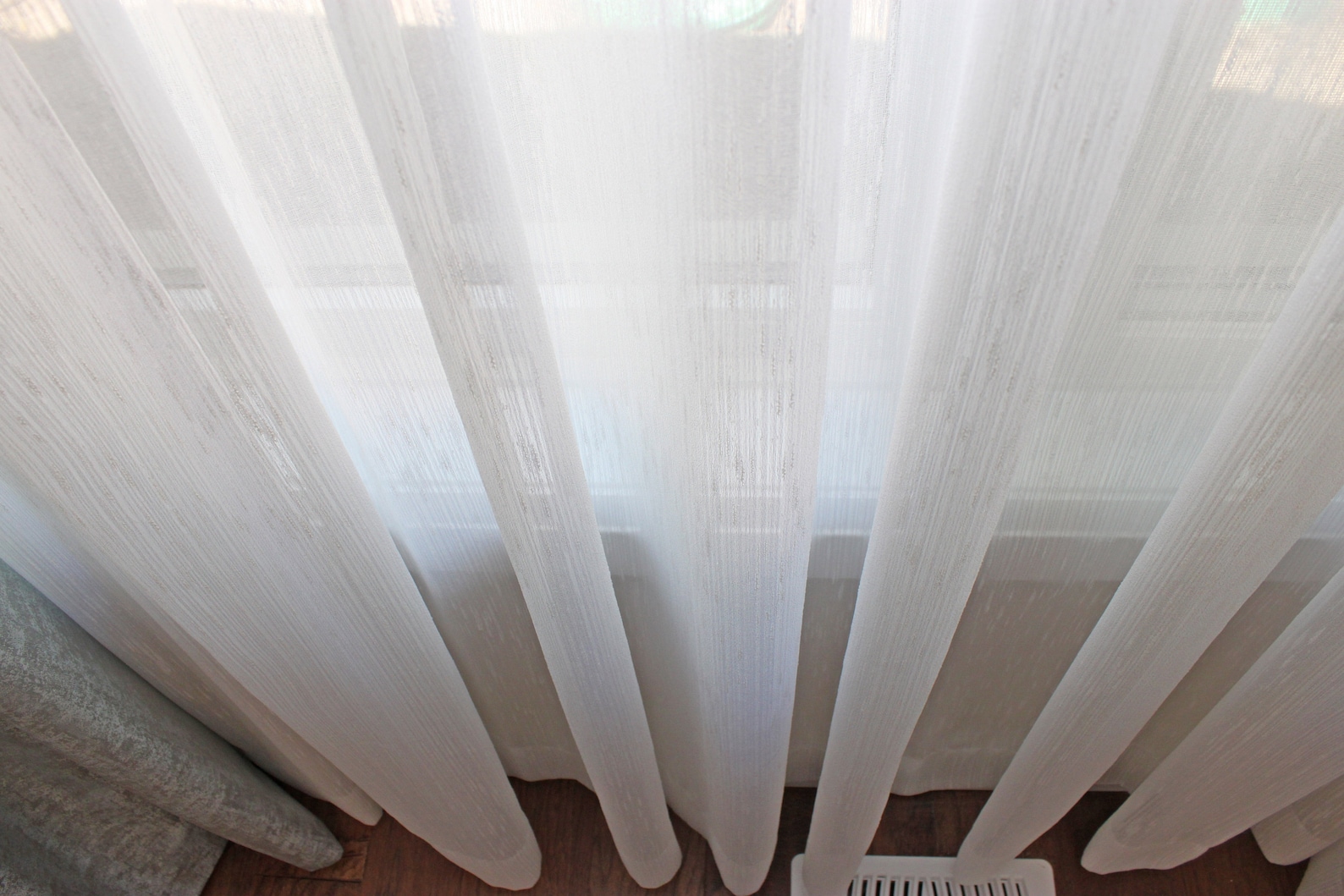 S-fold Sheer Drapery Custom Made Ripple Fold Style Sheer - Etsy