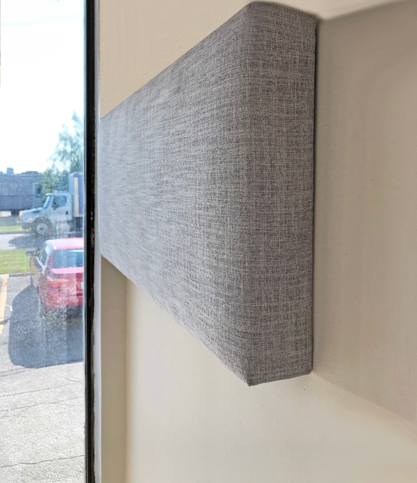 Custom Box Valance, Custom Pelmet "toronto", Upholstered Valance With ...