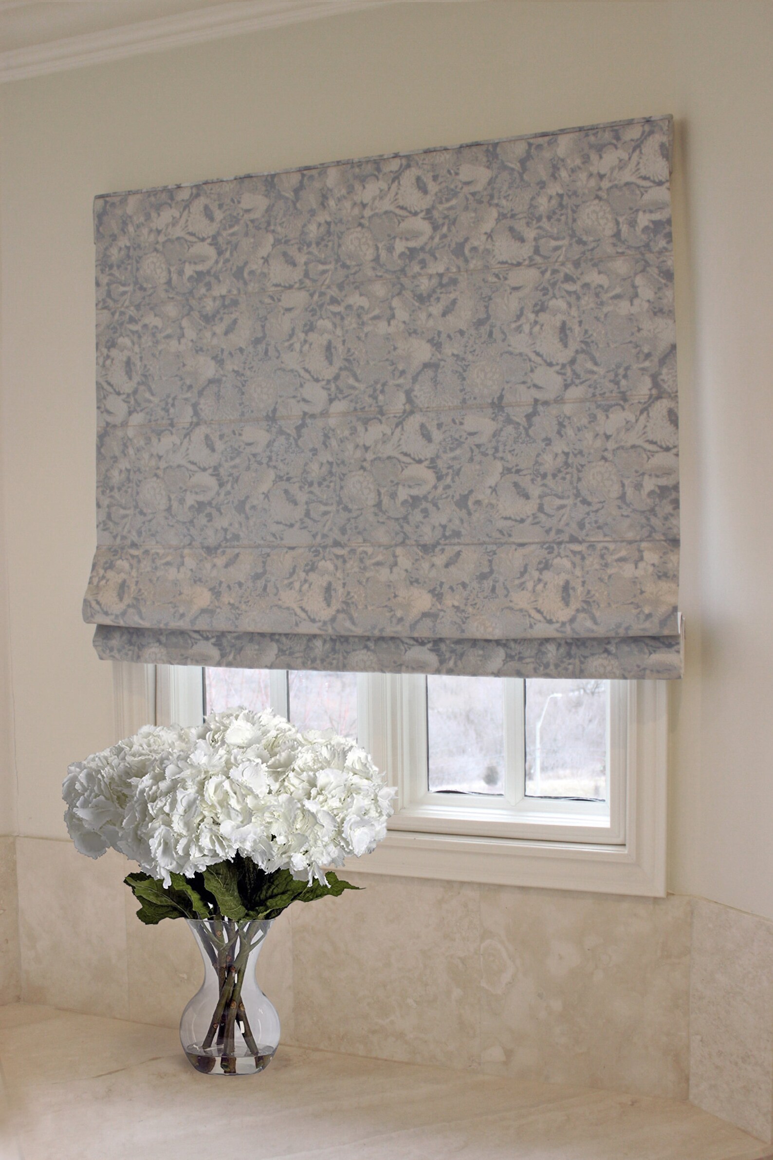 Custom Roman Shade Flat shade Dean Haven with | Etsy