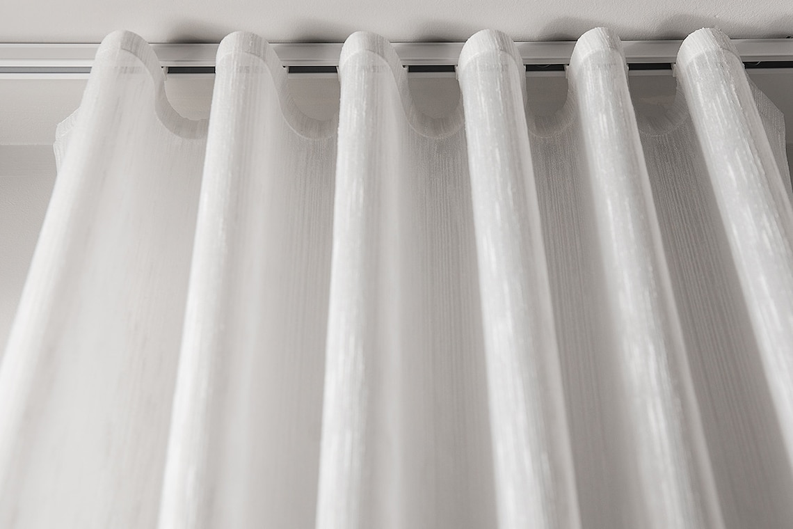 S-fold Sheer Drapery Custom Made Ripple Fold Style Sheer - Etsy