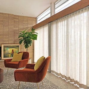 Custom Curtains, Privacy Sheer, Ripple Fold Drapery, S-fold Curtains ...