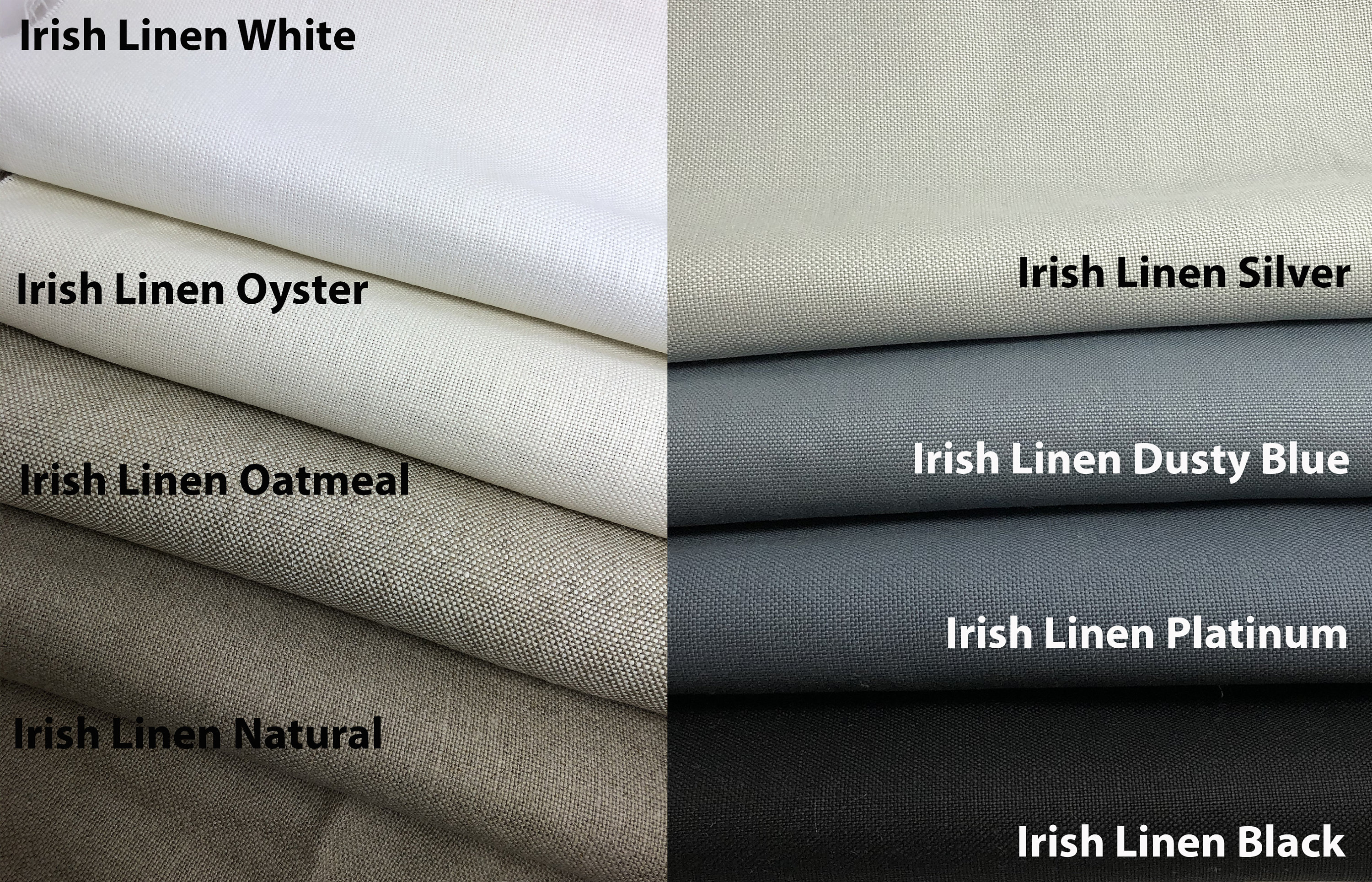 Linen Roman Shade, Irish Linen Shade, Cordless Mechanism, Custom Made ...