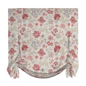 Roman Shade for Windows, Custom London Shade, Cotton Blend Domingo ...