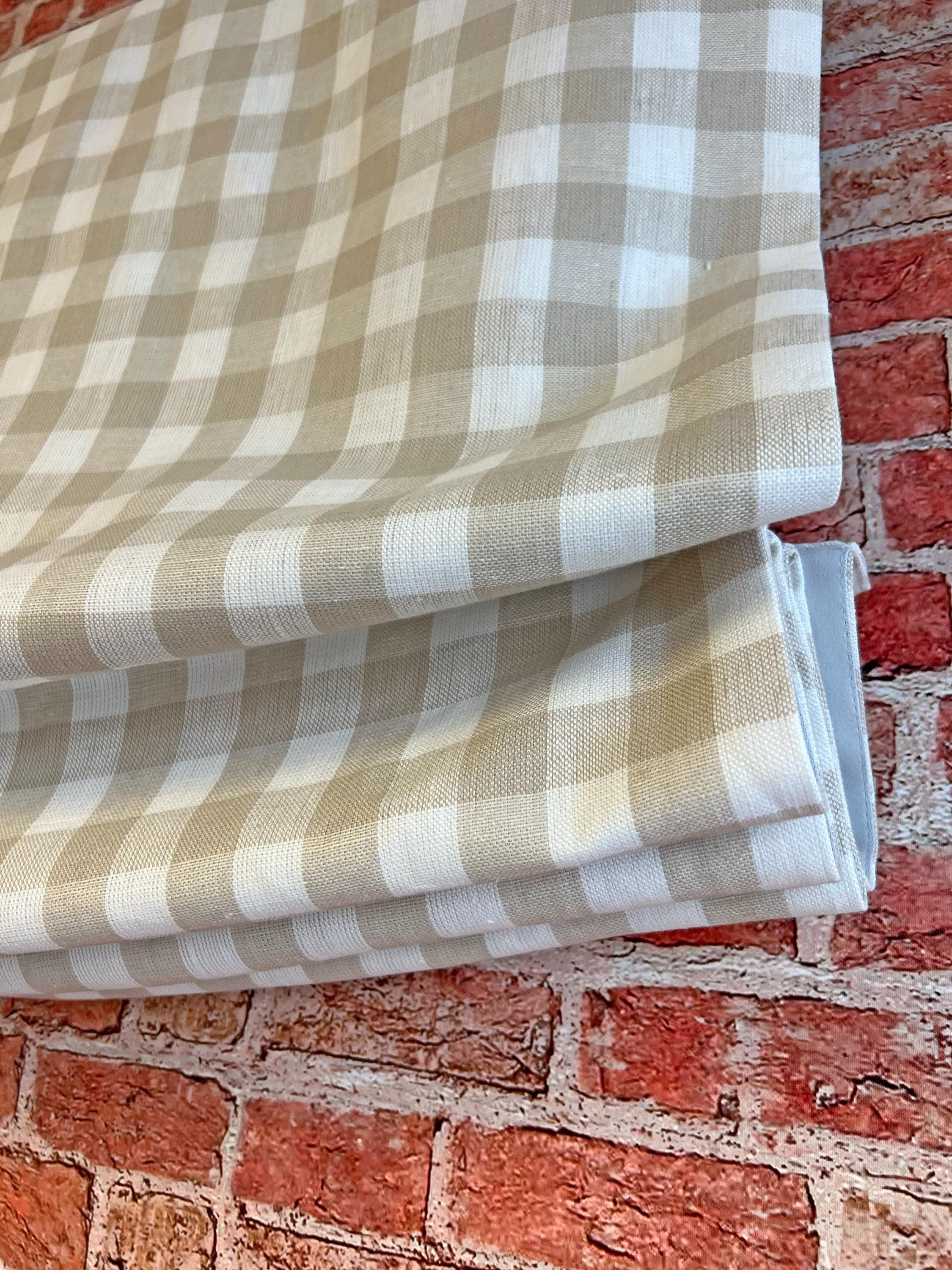 Swedish Linen Check, Scalamandré Fabric, Roman Shades for Windows ...