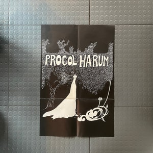 1967 Poster Procol Harum Whiter Shade of Pale Original - Etsy