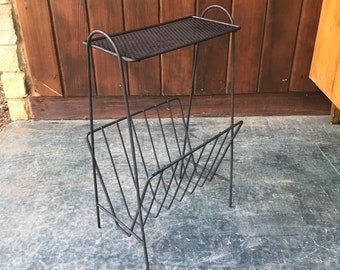 Magazine rack table | Etsy