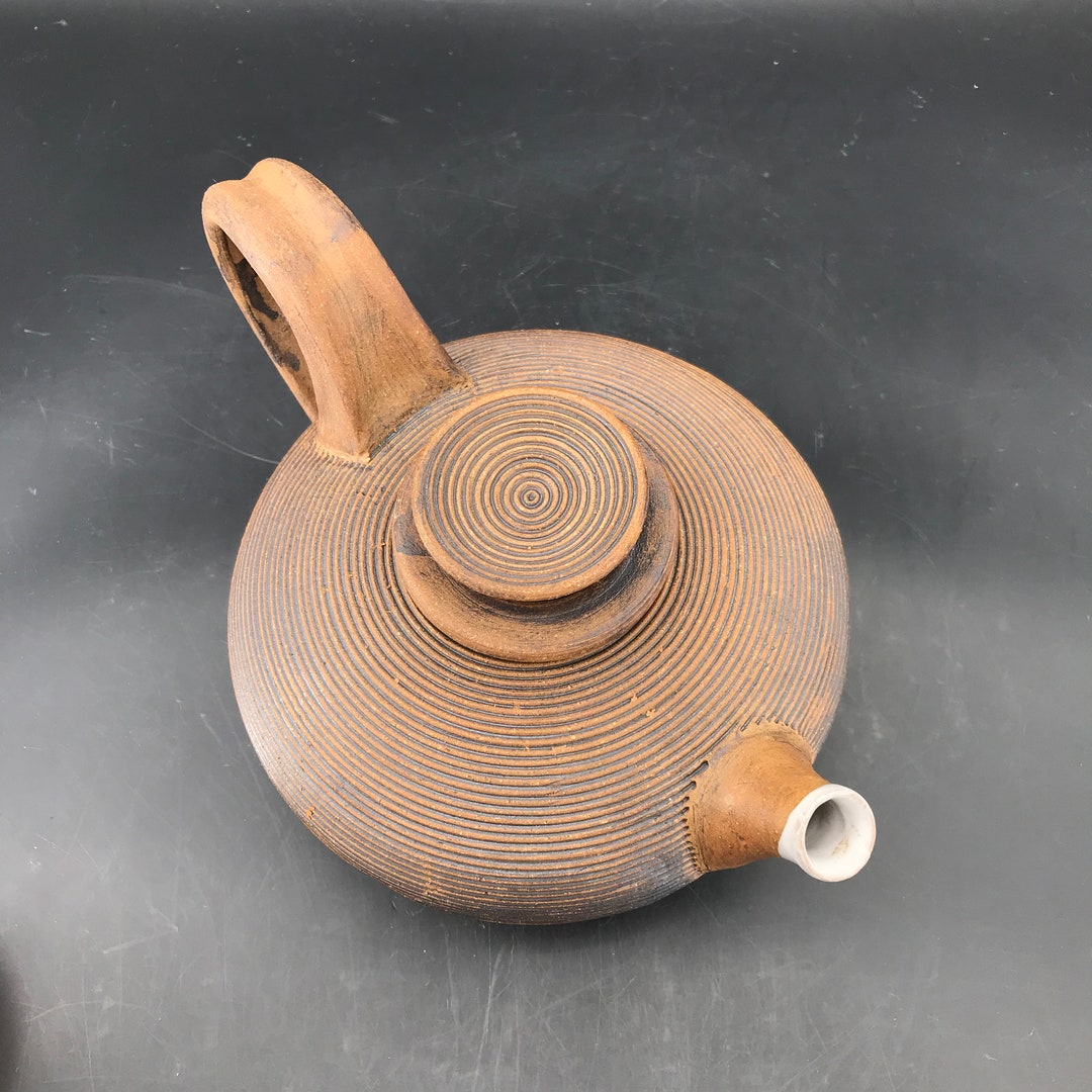 Studio Pottery Teapot Vintage Mid-century NR Danish American Craft ...