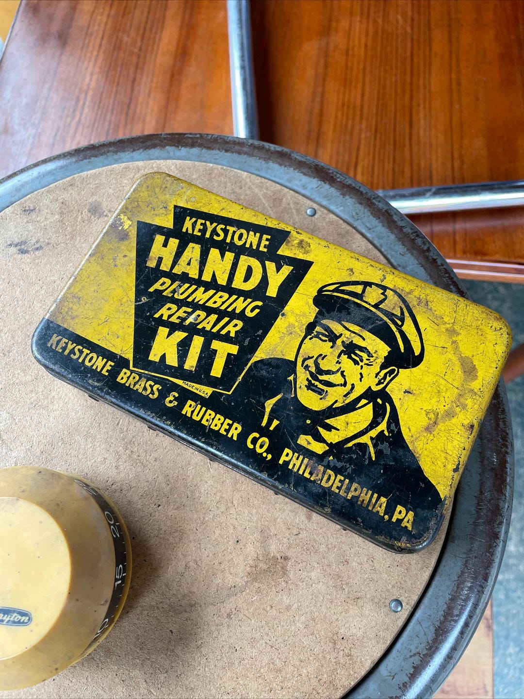 Vintage Keystone Brass Rubber Company Philadelphia Plumbing Repair Kit ...
