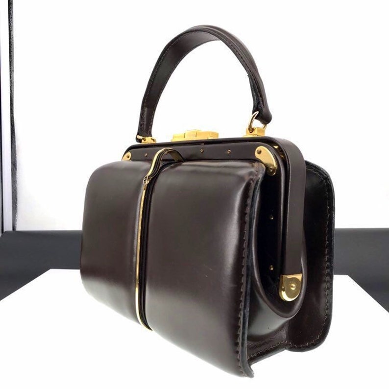 1950s Fernande Desgranges Cadillac Purse Vintage Espresso | Etsy